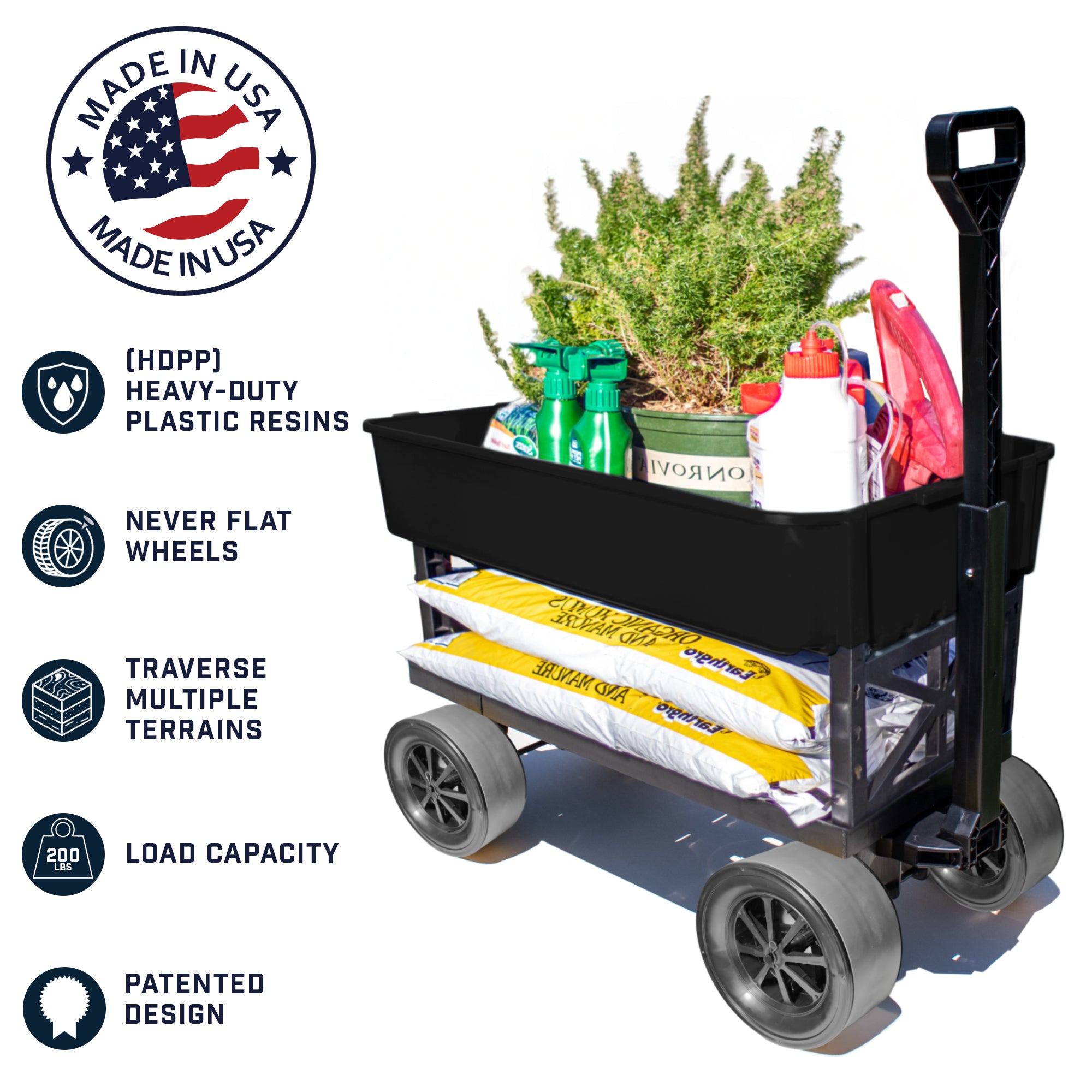 Mighty Max Cart® Utility Hand Truck Dolly with Storage Tub – Mighty Max ...