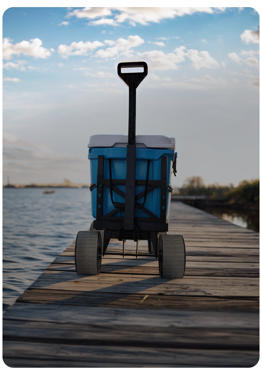 Heavy Duty Wagon | Beach Carts For Sand | Mighty Max Cart – Mighty Max ...