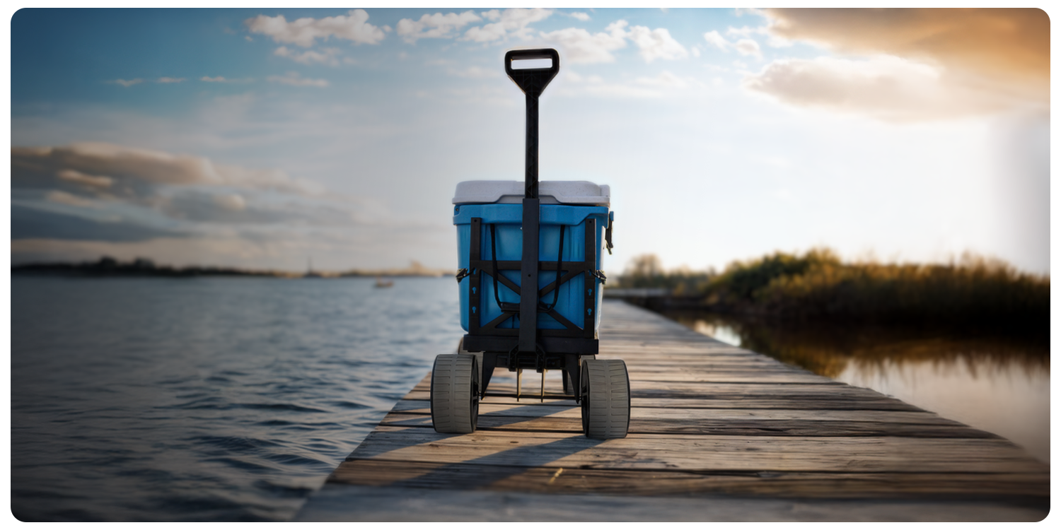 Heavy Duty Wagon | Beach Carts For Sand | Mighty Max Cart – Mighty Max ...