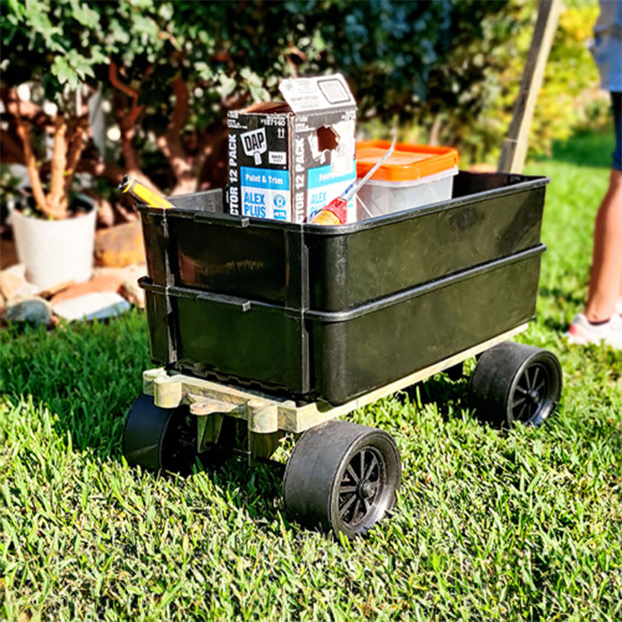 MMC® Black Poly Dump Tub – Mighty Max Carts - USA Outdoor Recreational ...
