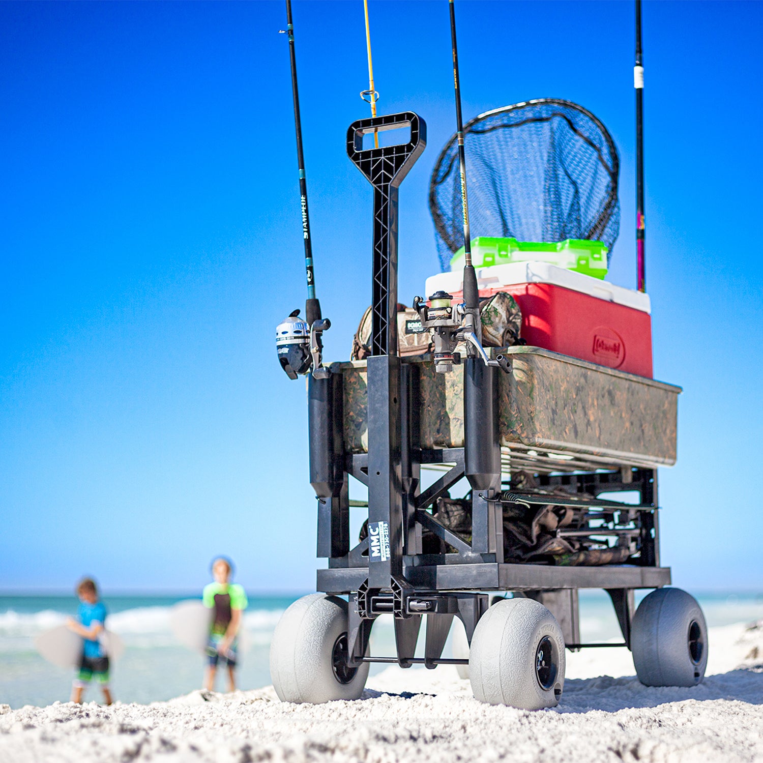 Heavy Duty Wagon | Beach Carts For Sand | Mighty Max Cart – Mighty Max ...