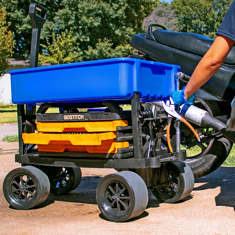 MMC® Black Poly Dump Tub – Mighty Max Carts - USA Outdoor Recreational ...